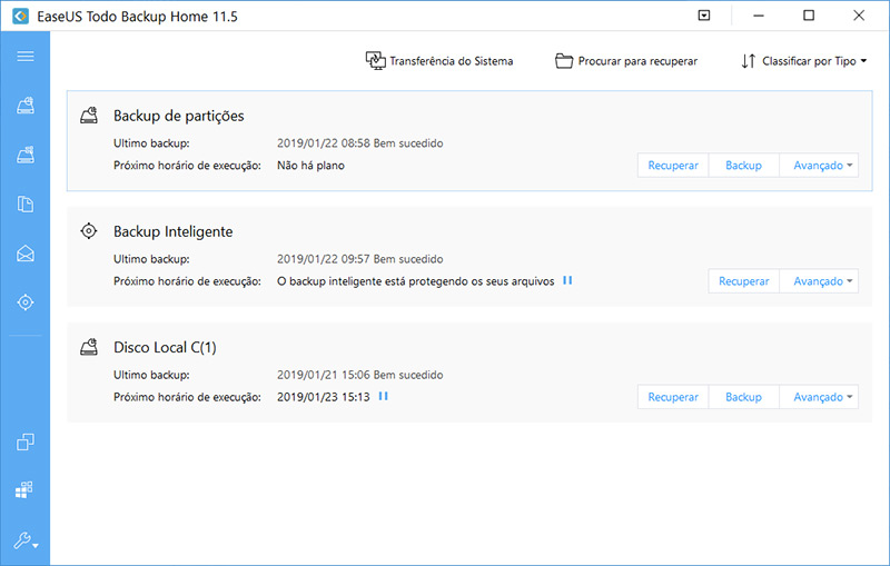 EaseUS ToDo Backup Home para Windows é simples e versátil - Digital ...
