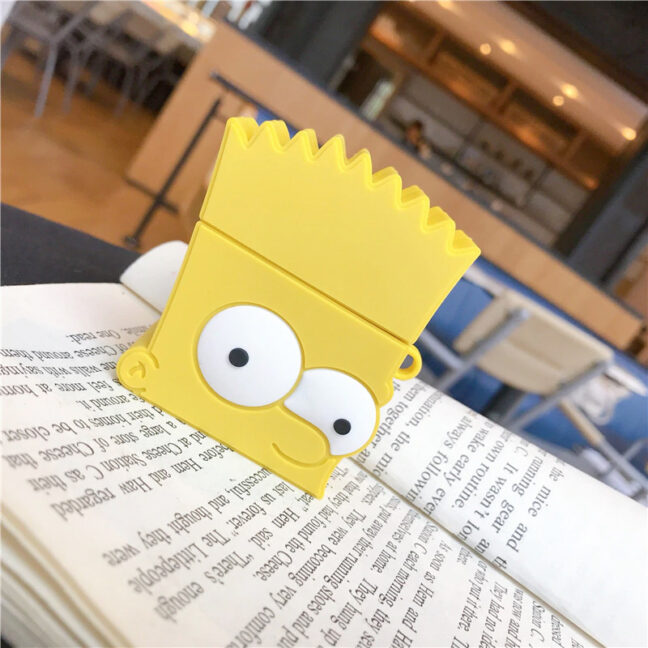 Estojo para AirPods Bart Simpson da Série Animada Os Simpsons | Digital ...