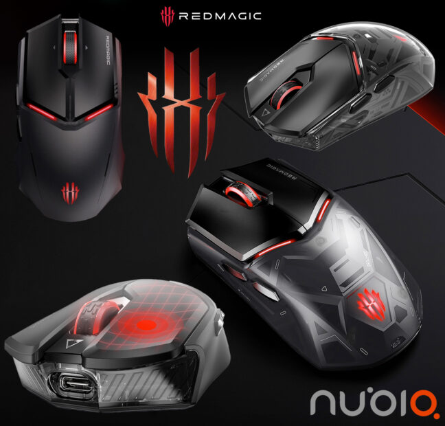 Nubia Red Devil Gaming Mouse com até 26.000 DPI - Digital Drops ...